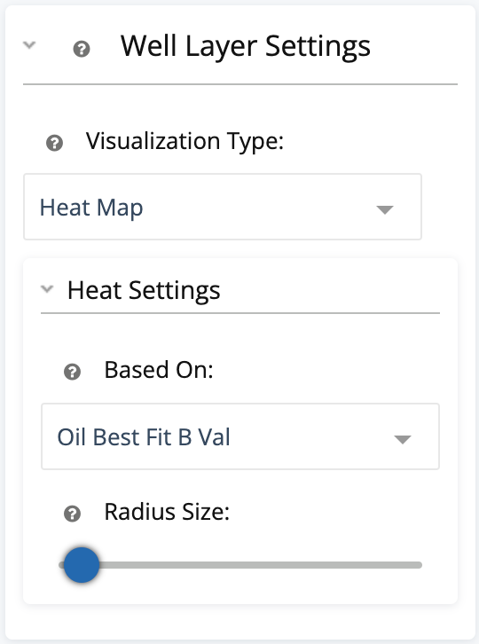 Can I make a production heat map?